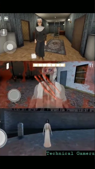 Sister Madeline Vs Angelina Vs Slendrina | Jumpscare Battle Part 5 #Shorts - YouTube