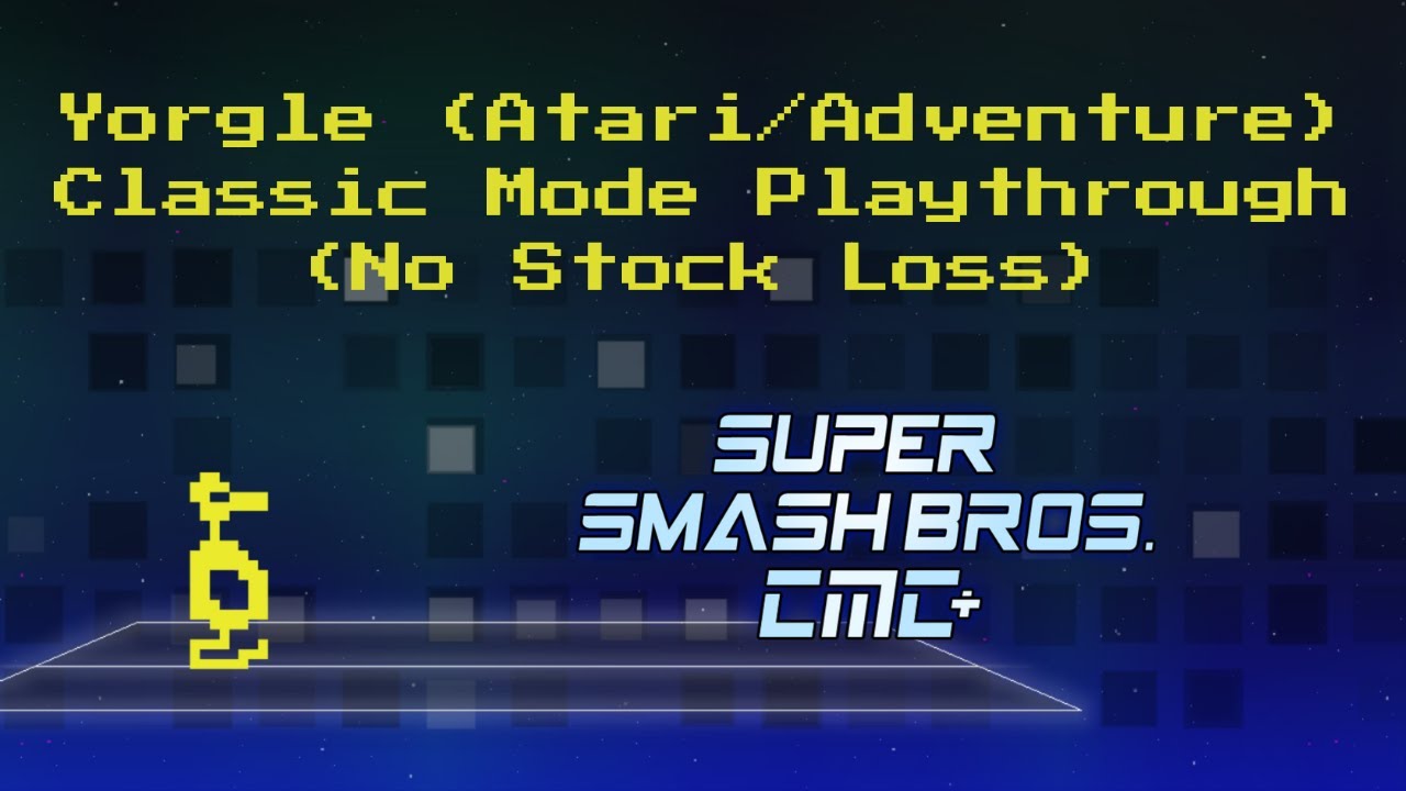 SSBC CMC+ V8 - Yorgle (Adventure/Atari) Classic Mode Playthrough (No ...