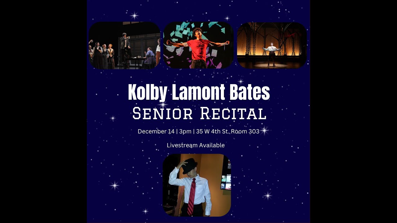 Kolby Lamont Bates’ Senior Recital - YouTube