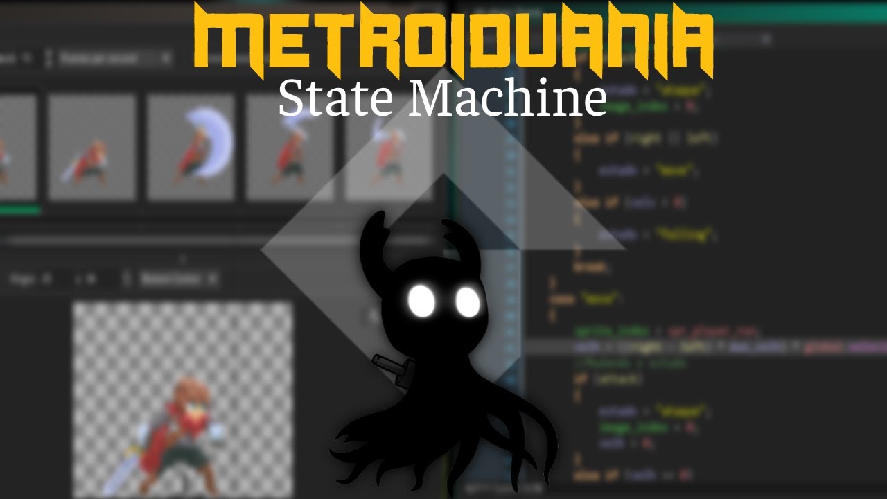 MetroidVania 03 - State Machine (Máquina de Estados) | Game Maker ...