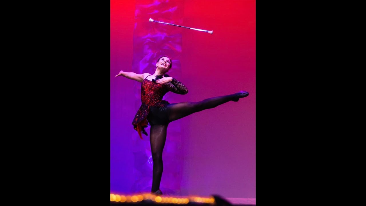 Madelyn Rutkowski 2023 Feature Twirler Audition - YouTube