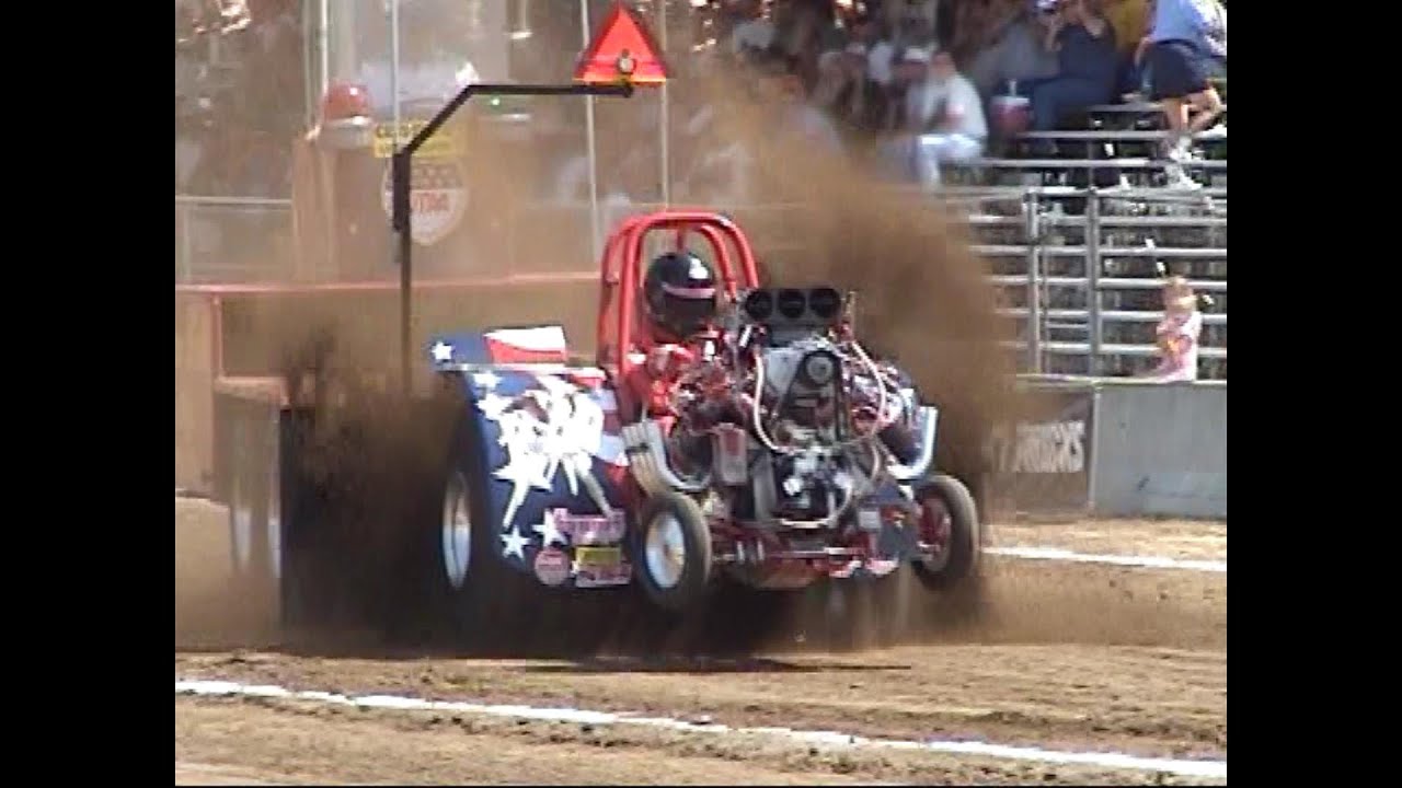 NTPA Enderle Modified Mini Tractor Pulling From Ft Recovery 2003 - YouTube