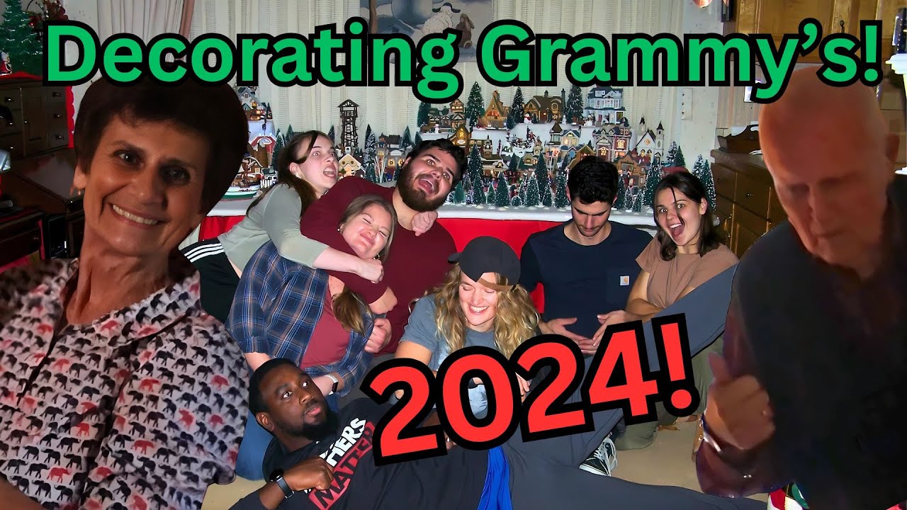 Decorating Grammy's House 2024! - YouTube