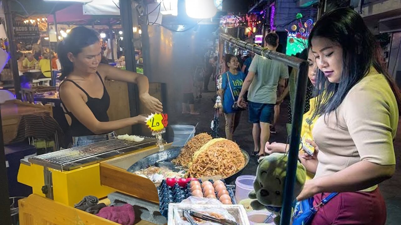 Thai Food - GIANT CUTTLEFISH Calamari BBQ Bangkok Seafood || Thailand ...