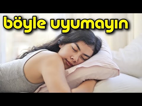 Yüz üstü uyumanın zararları.