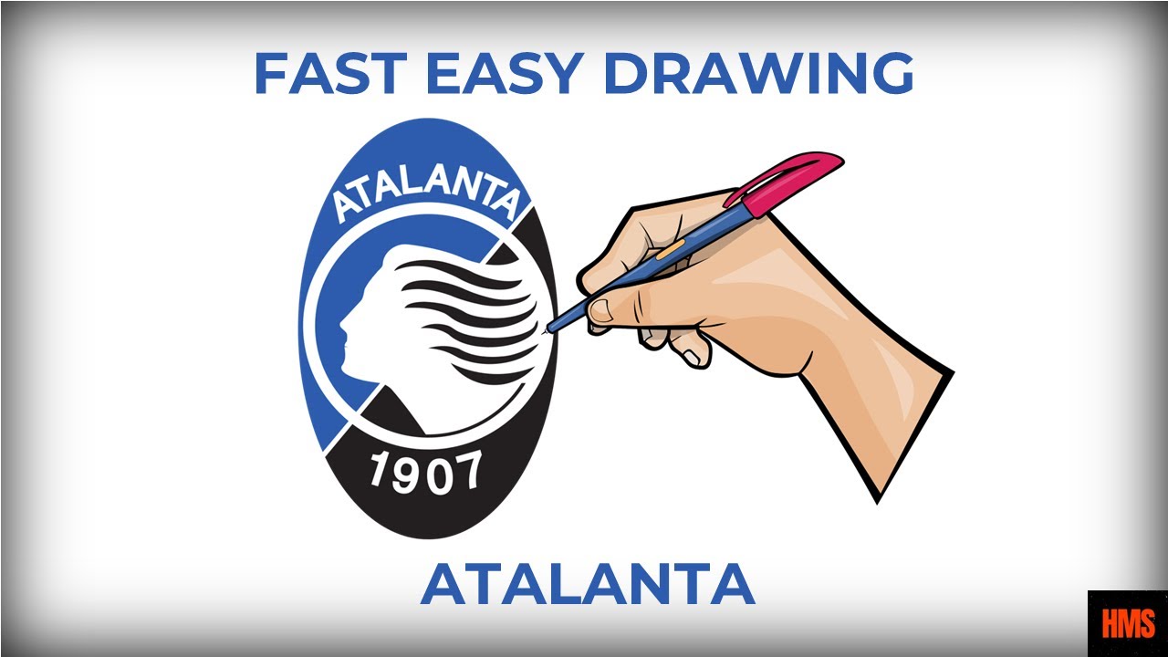 Easy Drawing | Atalanta / How to Draw Football Club Logos | Atalanta ...