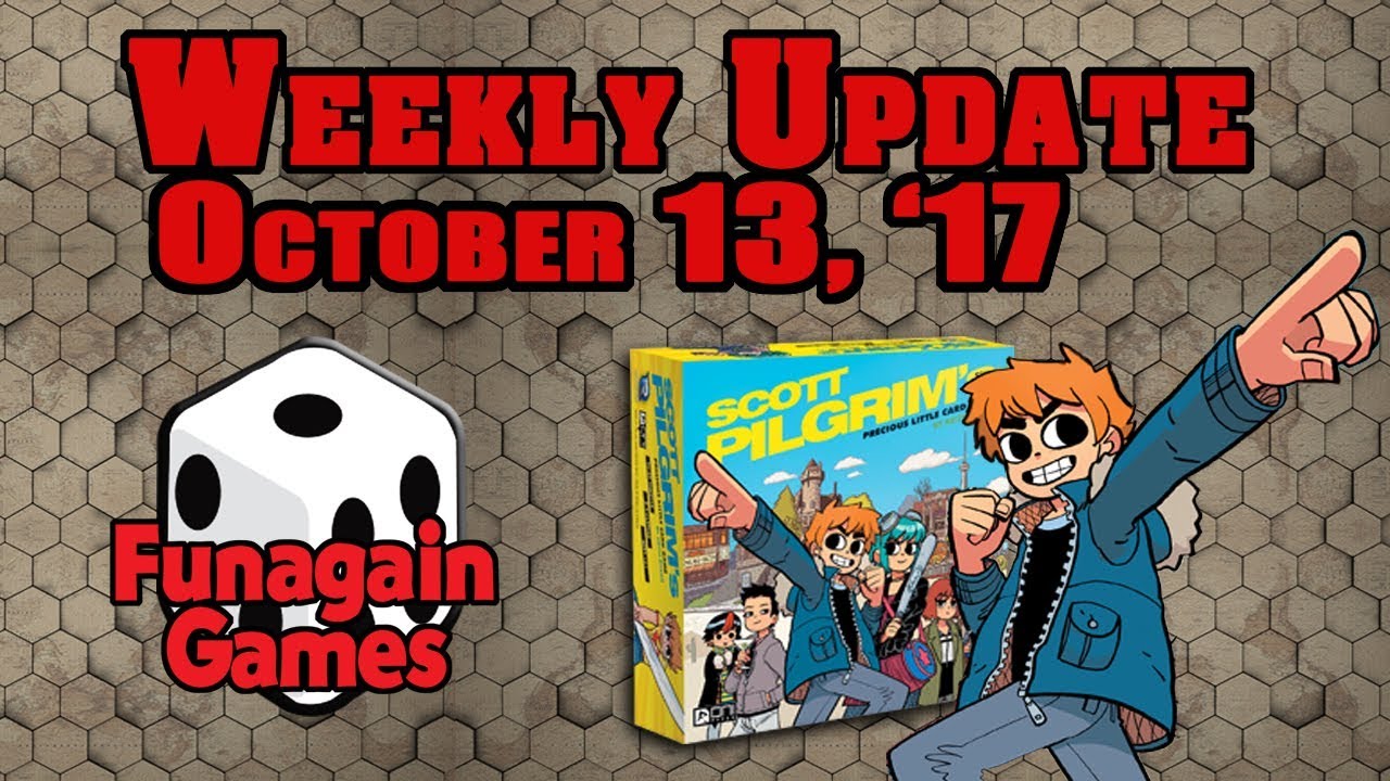 Funagain Games Weekly Update for November 10, 2017 - YouTube