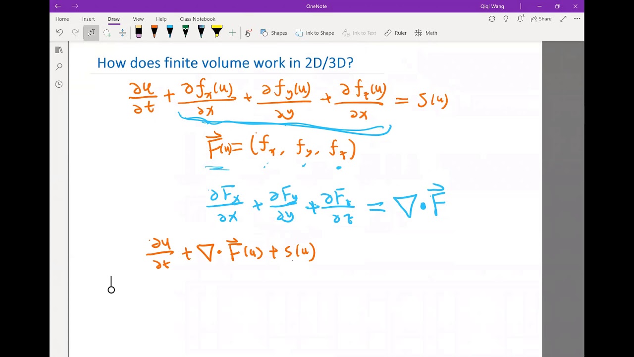 Lecture15.08. Extending finite volume to multi-dimensional problems ...