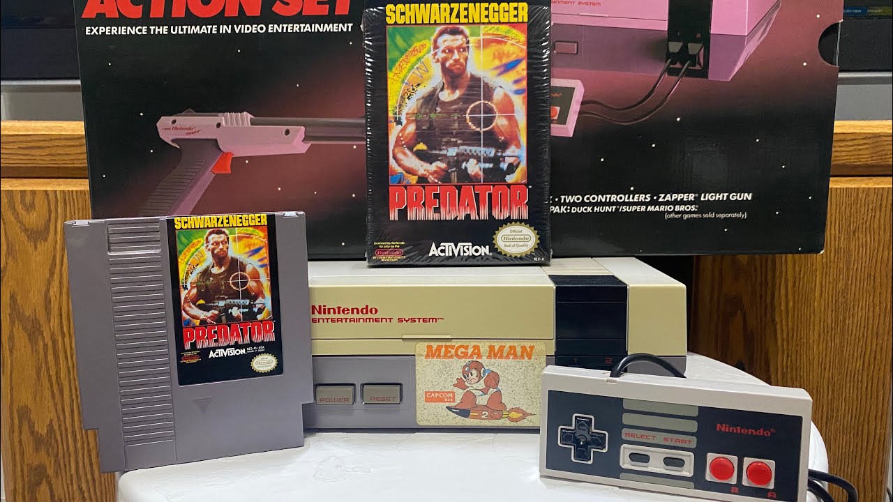 Predator (NES) Game Startup - YouTube