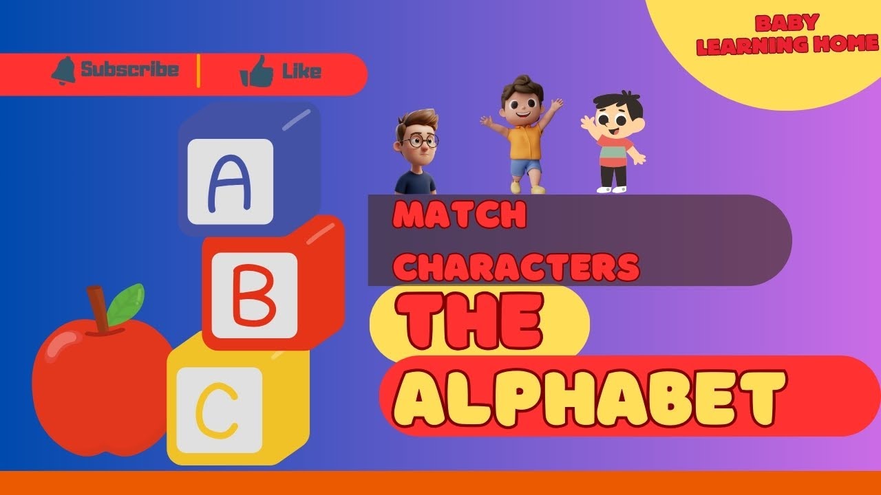 ABC Phonics and Matching Characters | Numbers and Characters Matching ...