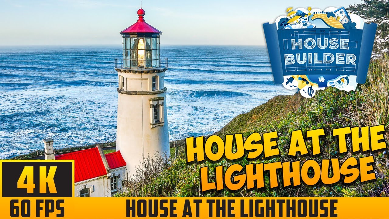 House Builder - Building a House - House at the LightHouse (4K 60FPS ...