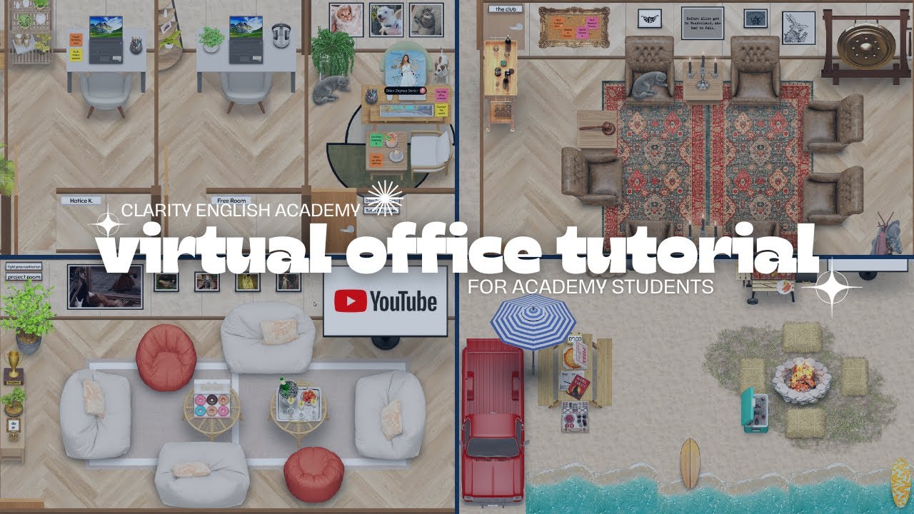Clarity English Academy Virtual Office Tutorial For Students - YouTube