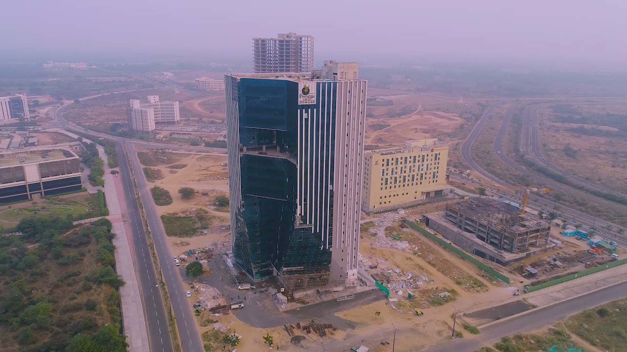Aerial Videography Prestige Fintech GIFT City - YouTube