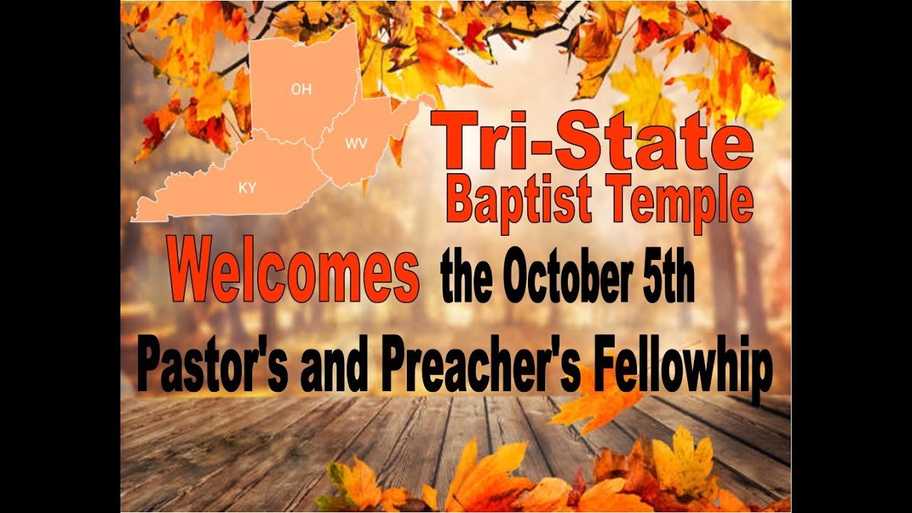 Tri-State Pastor and Preacher's Fellowship hosted by TSBT - YouTube