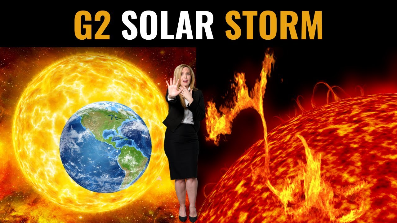 Big G2 Geomagnetic Solar Storm Hitting Earth by Sep. 2 May Cause Power ...