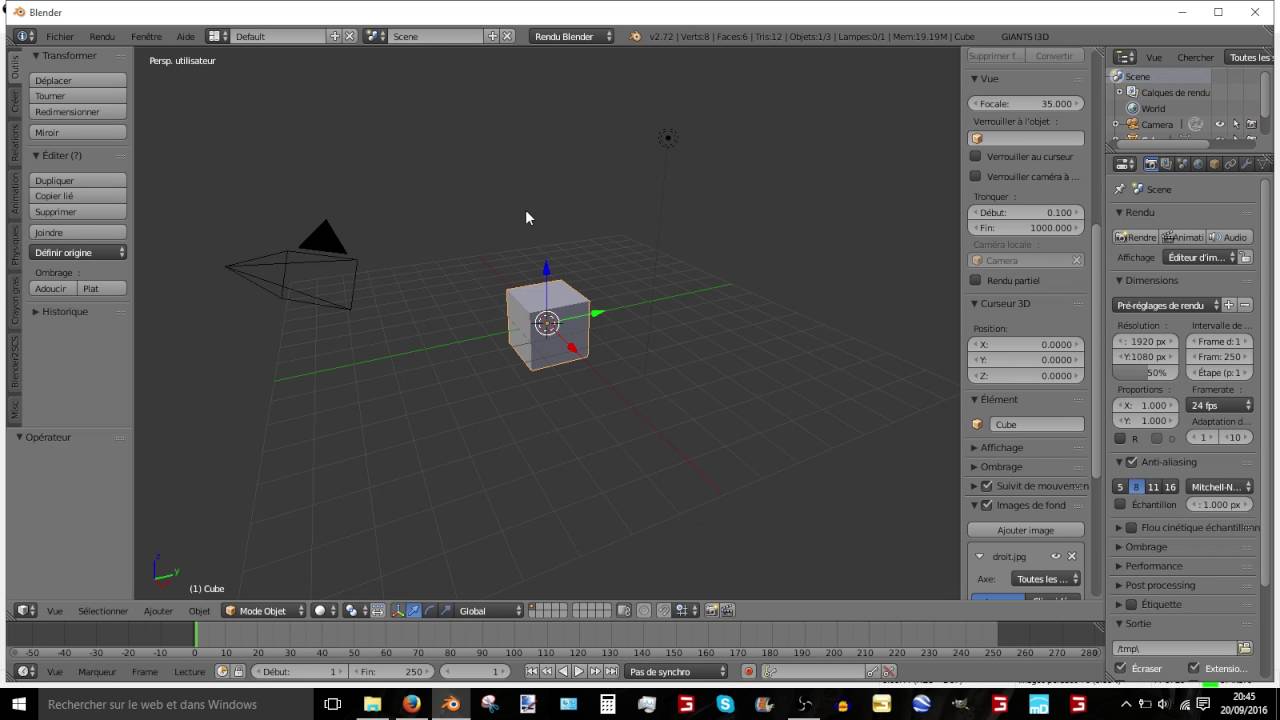 Blender How to import blueprints - YouTube