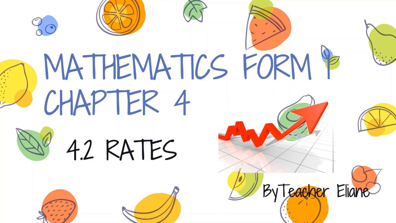4 2 Rates Part 1 - YouTube