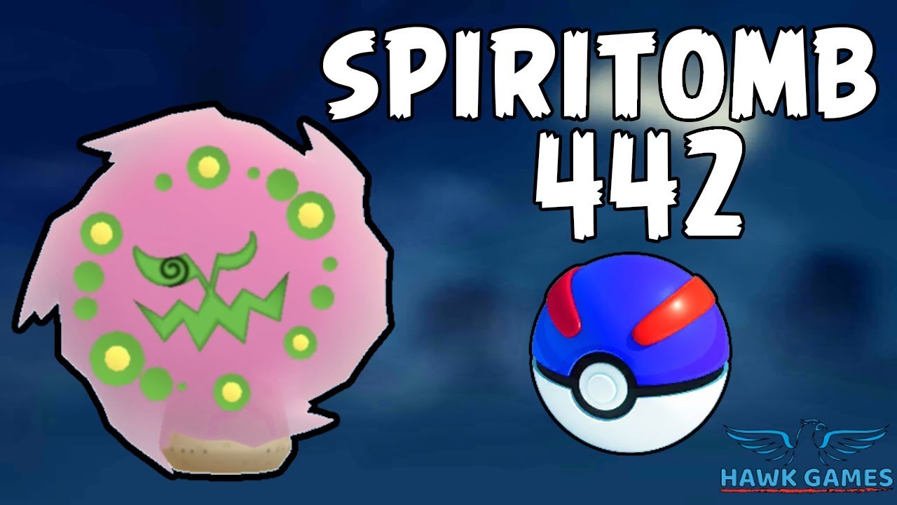 Spiritomb Evolution Pokemon Spiritomb GO Rare Sinnoh | EBay UK