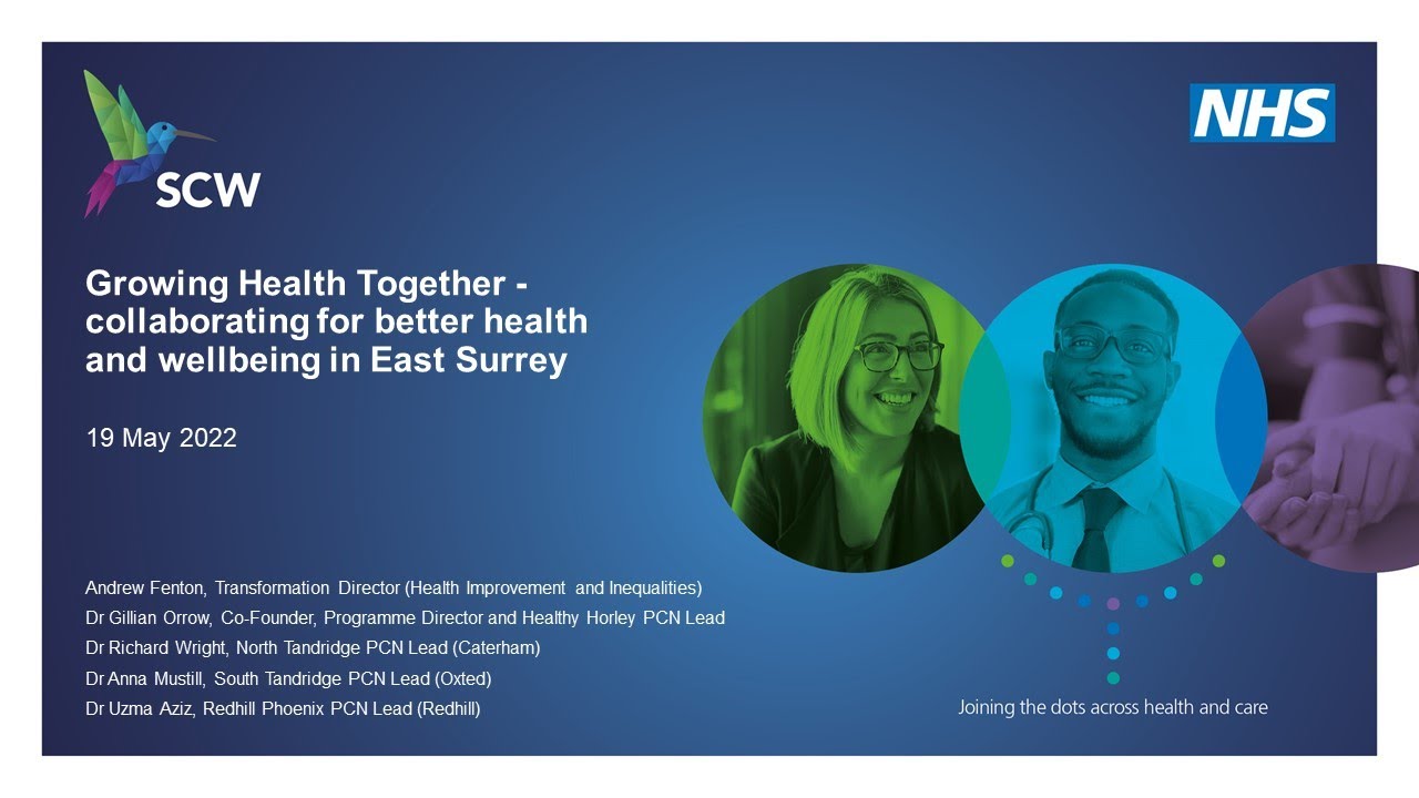 SCW Webinar: Growing Health Together - 19 May 2022 - YouTube