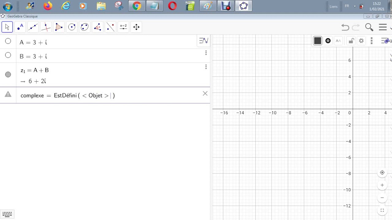 Nombres complexes - Résumé sur les traitements des complexes (addition, soustraction ...