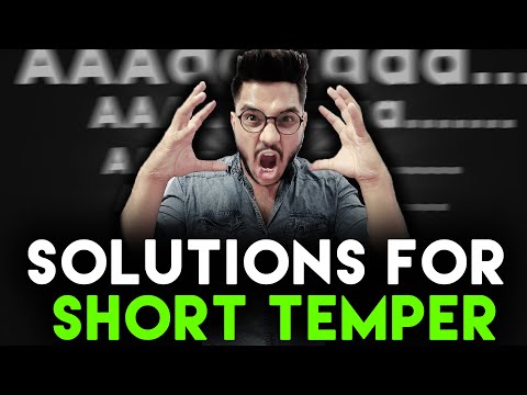 3 Tips To Finish Short Temper Issues By Psychologists (In Hindi) By Aditya Naiyyar