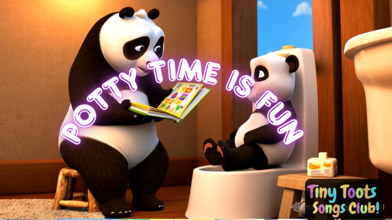 Potty Time Is Fun! | Toddlers Cartoon Song About Going To The Potty ...