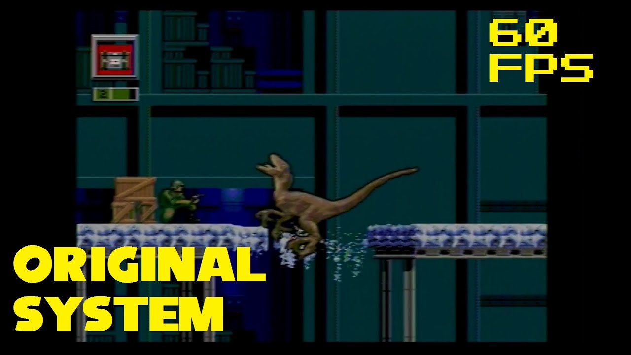 5. (60 FPS Genesis) Cargo Ship - Raptor - Jurassic Park: Rampage ...