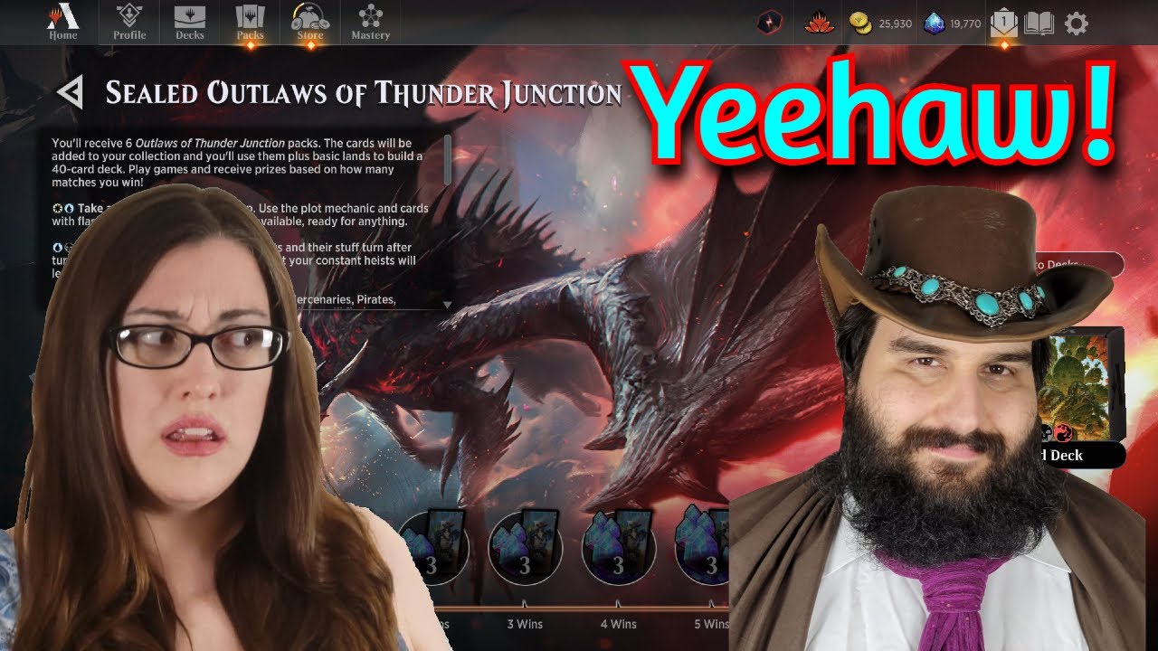 We're Cowboys! - Outlaws of Thunder Junction LIVE! - Magic Monday ...