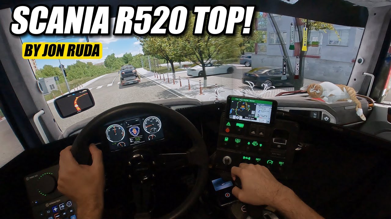 EURO TRUCK SIMULATOR 2 - SCANIA R520 BRUTA BY JON RUDA | COCKPIT TRÊS ...