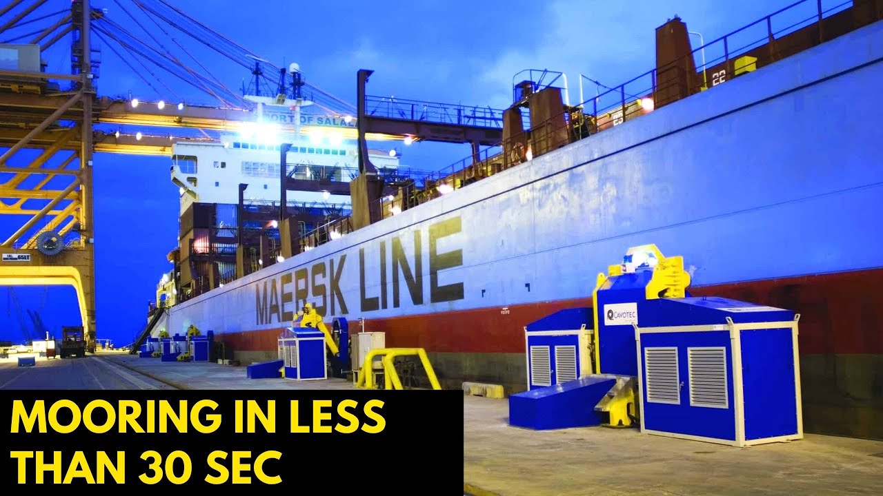 Automated Mooring - MoorMaster™ - YouTube