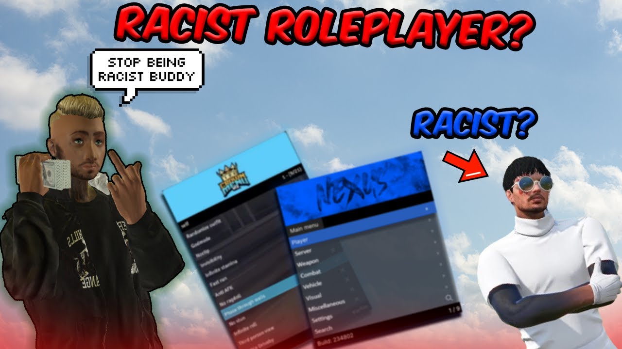 Trolling a RACIST ROLEPLAYER GTA RP - YouTube