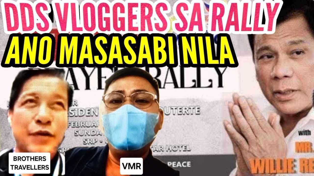 DDS VLOGGERS REACTION SA CEBU PRAYER RALLY NI PRRD - YouTube