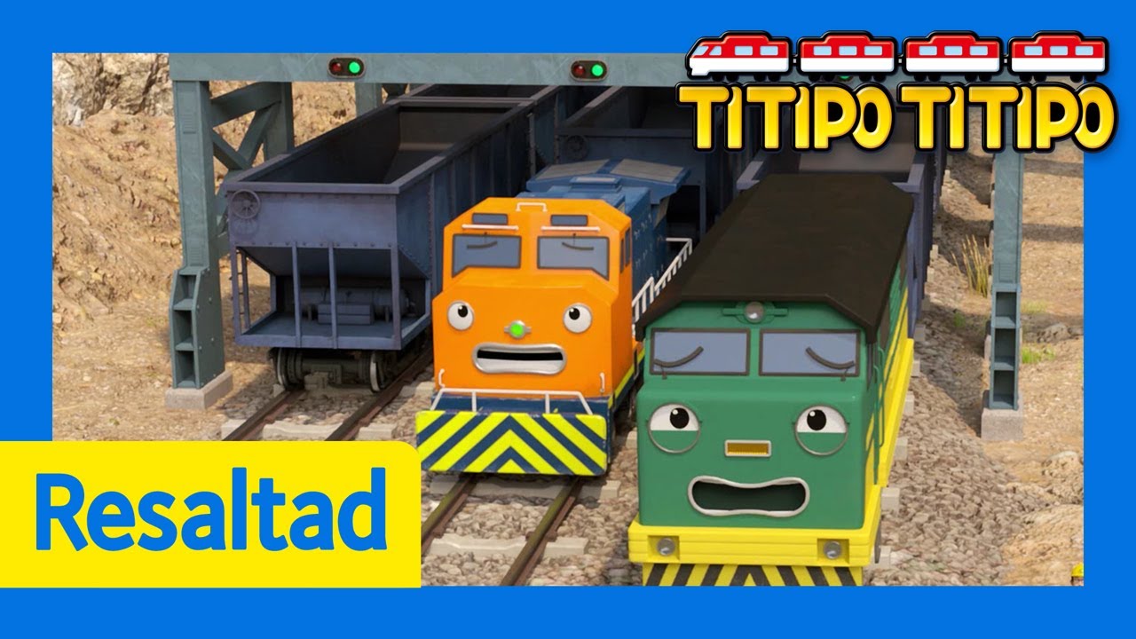 Titipo Español Mejores episodios l ¿Quiénes son los trenes gemelos? l ...
