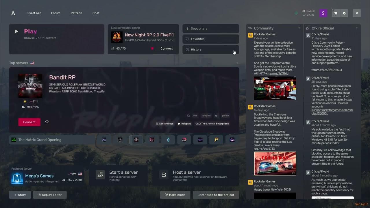 GTA V FiveM Changing your in-game name - YouTube