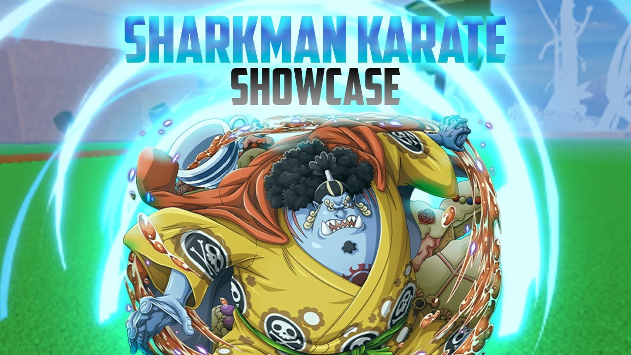 Sharkman Karate Showcase | Blox Fruits | Roblox - YouTube