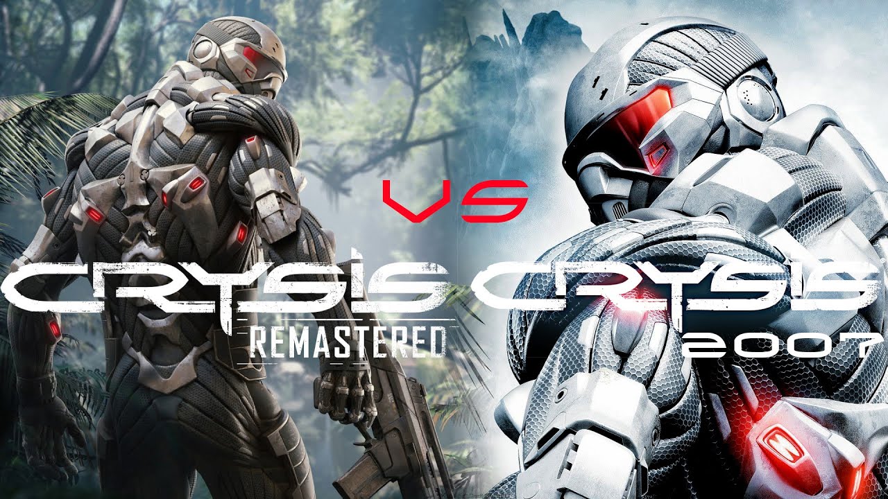 CRYSIS REMASTERED vs CRYSIS (2007) FPS COMPARISON - YouTube