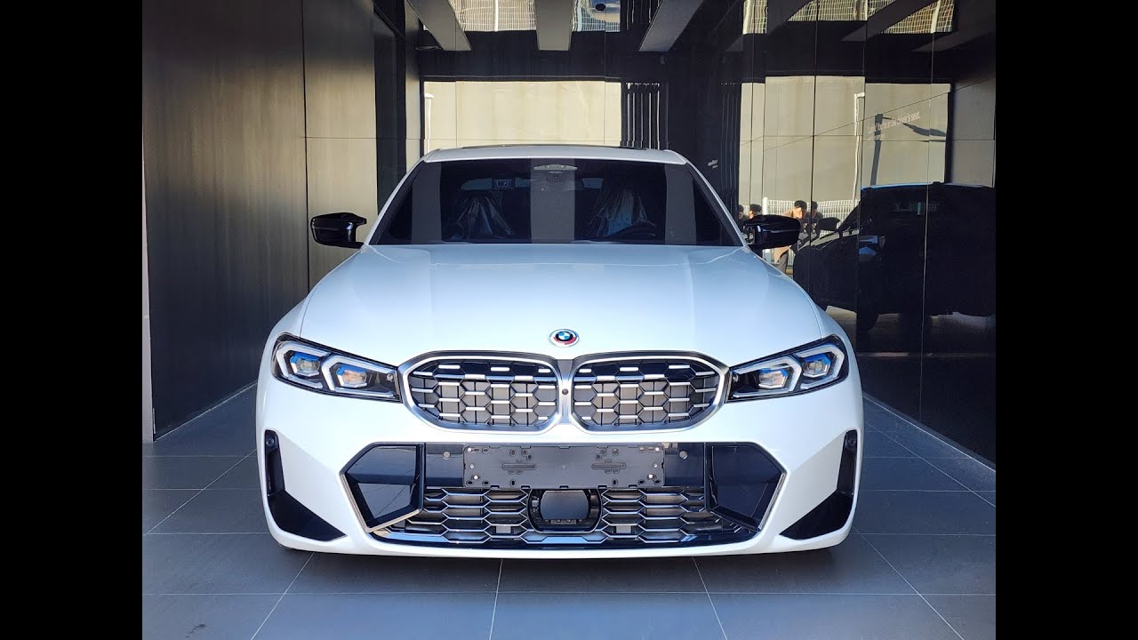 BMW 김진철 팀장 신형 M340i LCI 화이트 컬러 출고! - YouTube