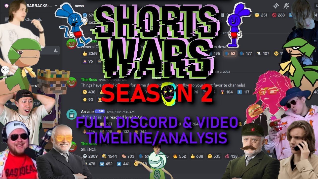 Shorts Wars Season 2 - Full Discord & Video Timeline/Analysis - YouTube