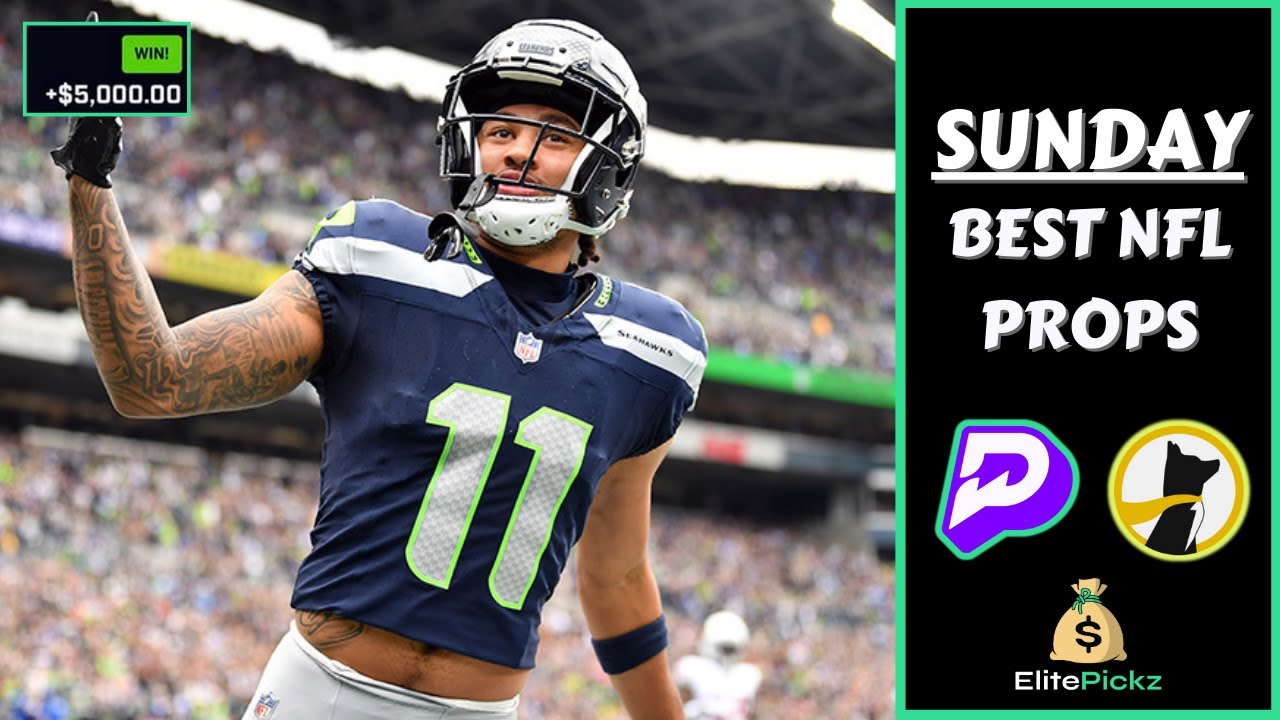 NFL PRIZEPICKS BEST BETS TODAY (HUGE VALUES️‍🔥) | PLAYER PROPS Sunday ...