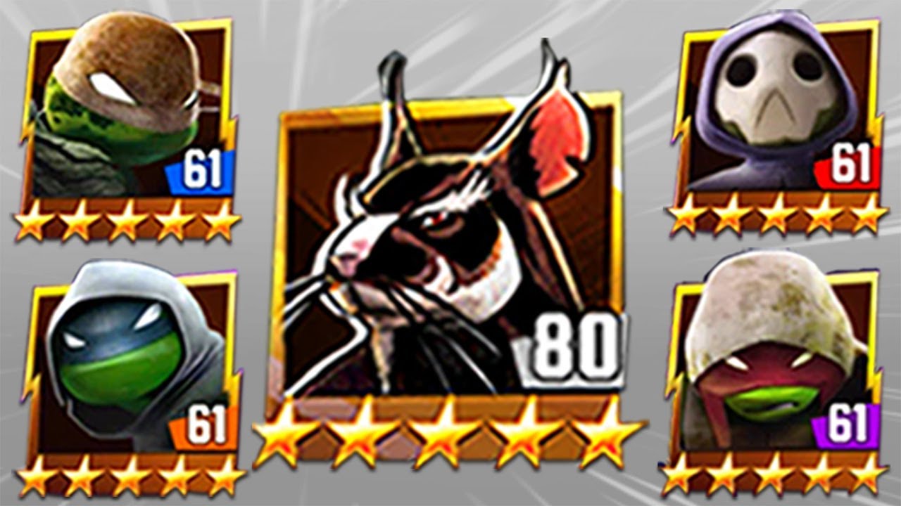 TMNT Legends Splinter VS Ninja Turtles Vision Quest - YouTube