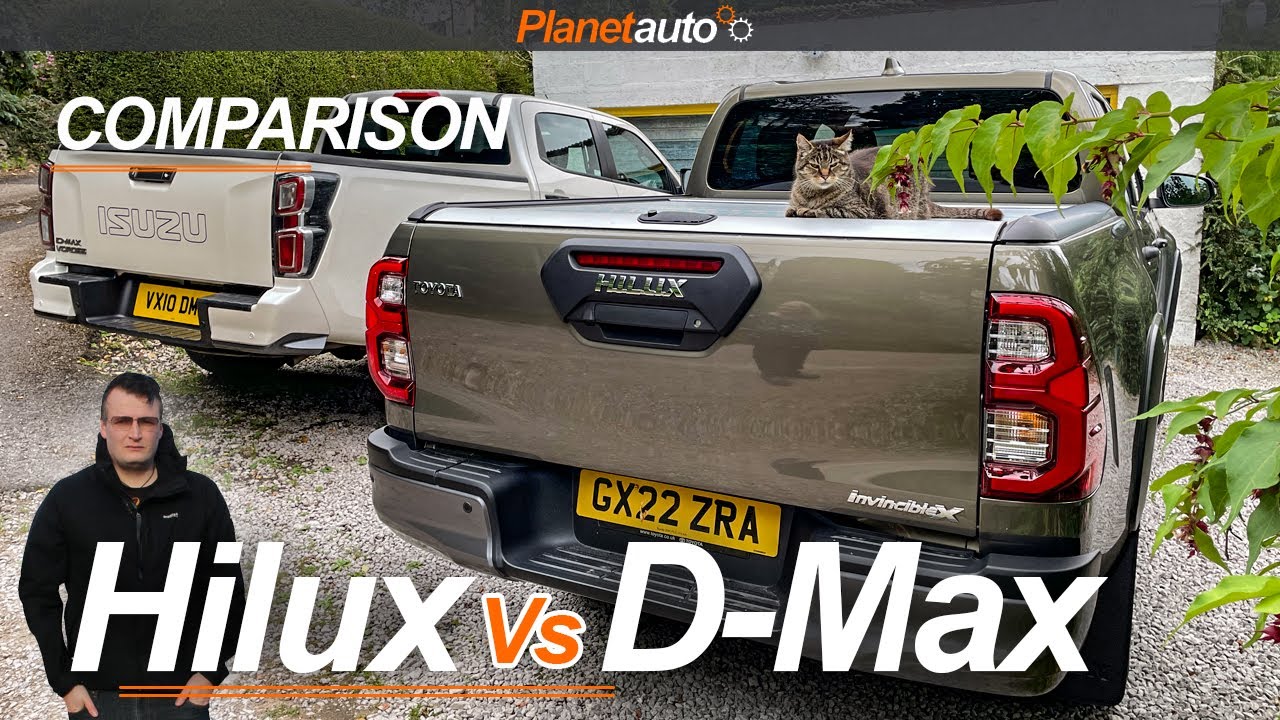 Pickup Comparison Hilux Vs D-Max - YouTube