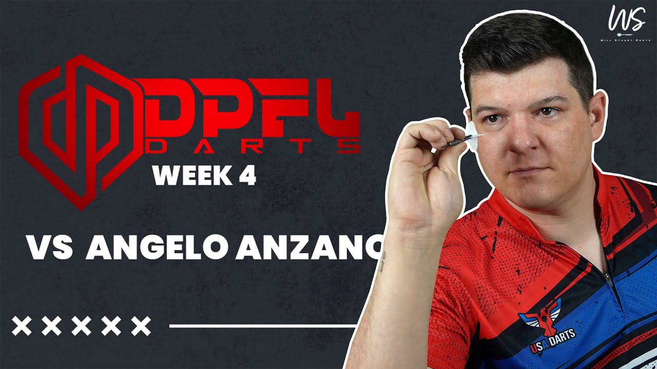 Will Stuart vs Angelo Anzano | DPFL DARTS | Week 4 - YouTube