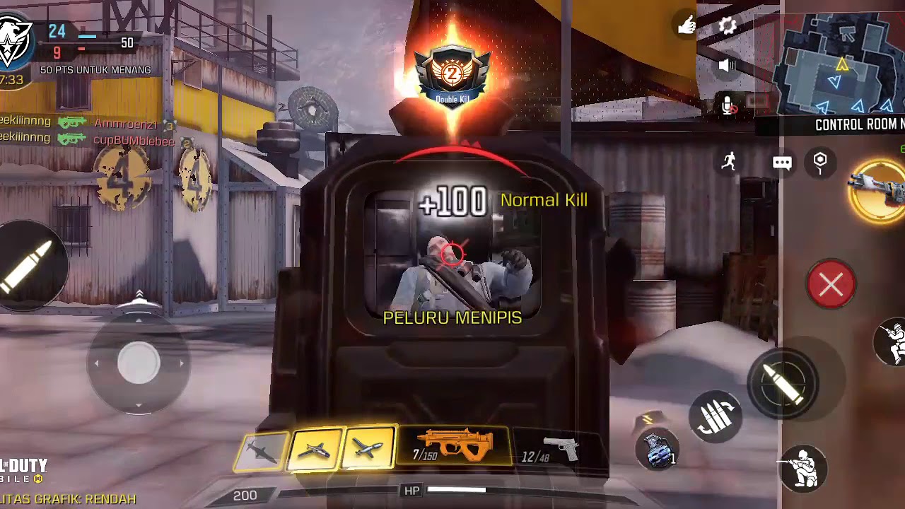 Pertandingan tercepat call of duty mobile 30 kills - YouTube