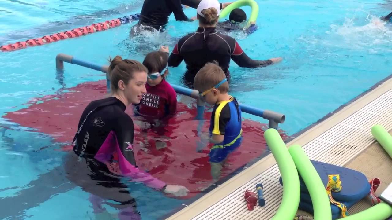 Patrick swimming lessons 2015 - YouTube