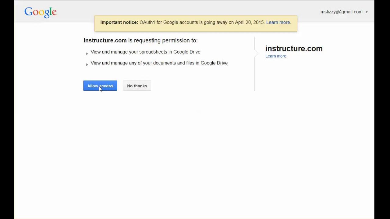Adding Web Services to Canvas (rev. 4/15) - YouTube