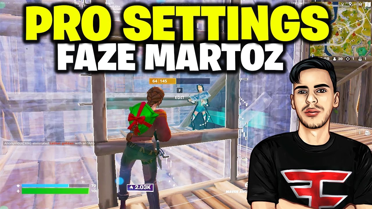 FaZe Martoz Settings are INSANE... - YouTube