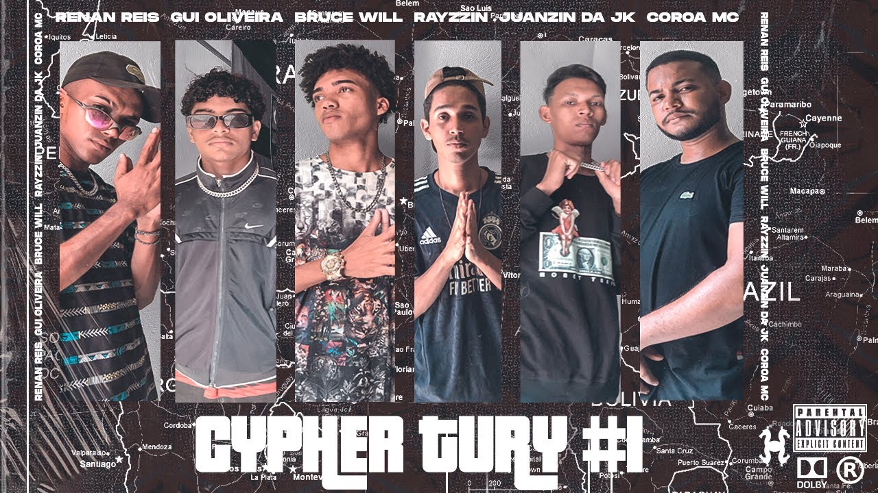 CYPHER TURY - DARKSIDE, RENAN REIS, GUI OLIVEIRA, BRUCE WILL, RAYZZIN ...