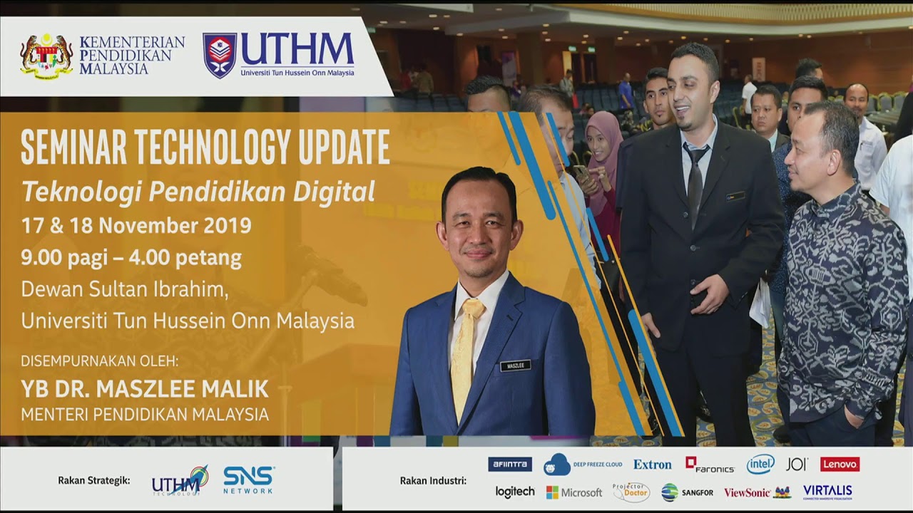 Majlis Penutup Seminar Technology Update (STU 2019) - YouTube