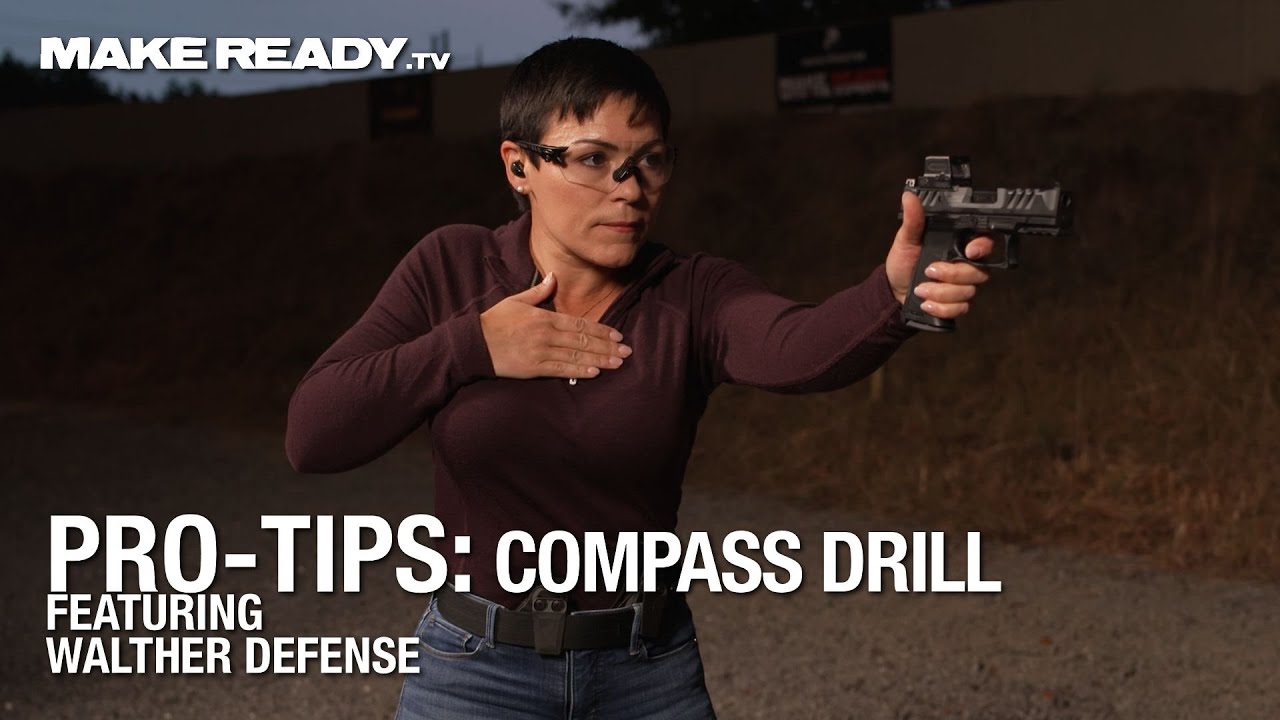 Walther Defense Pro Tips: Compass Drills - YouTube
