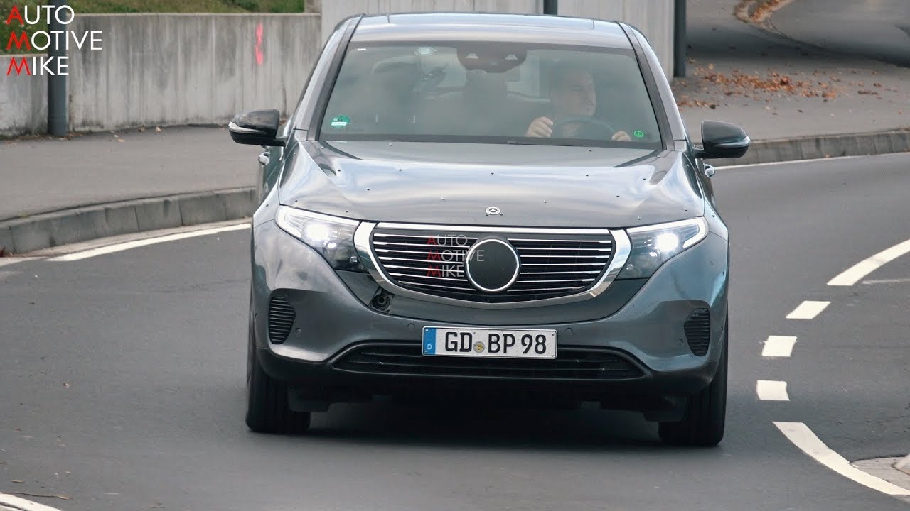 2019 MERCEDES EQC CONTINUOUS TESTING AT THE NÜRBURGRING - YouTube